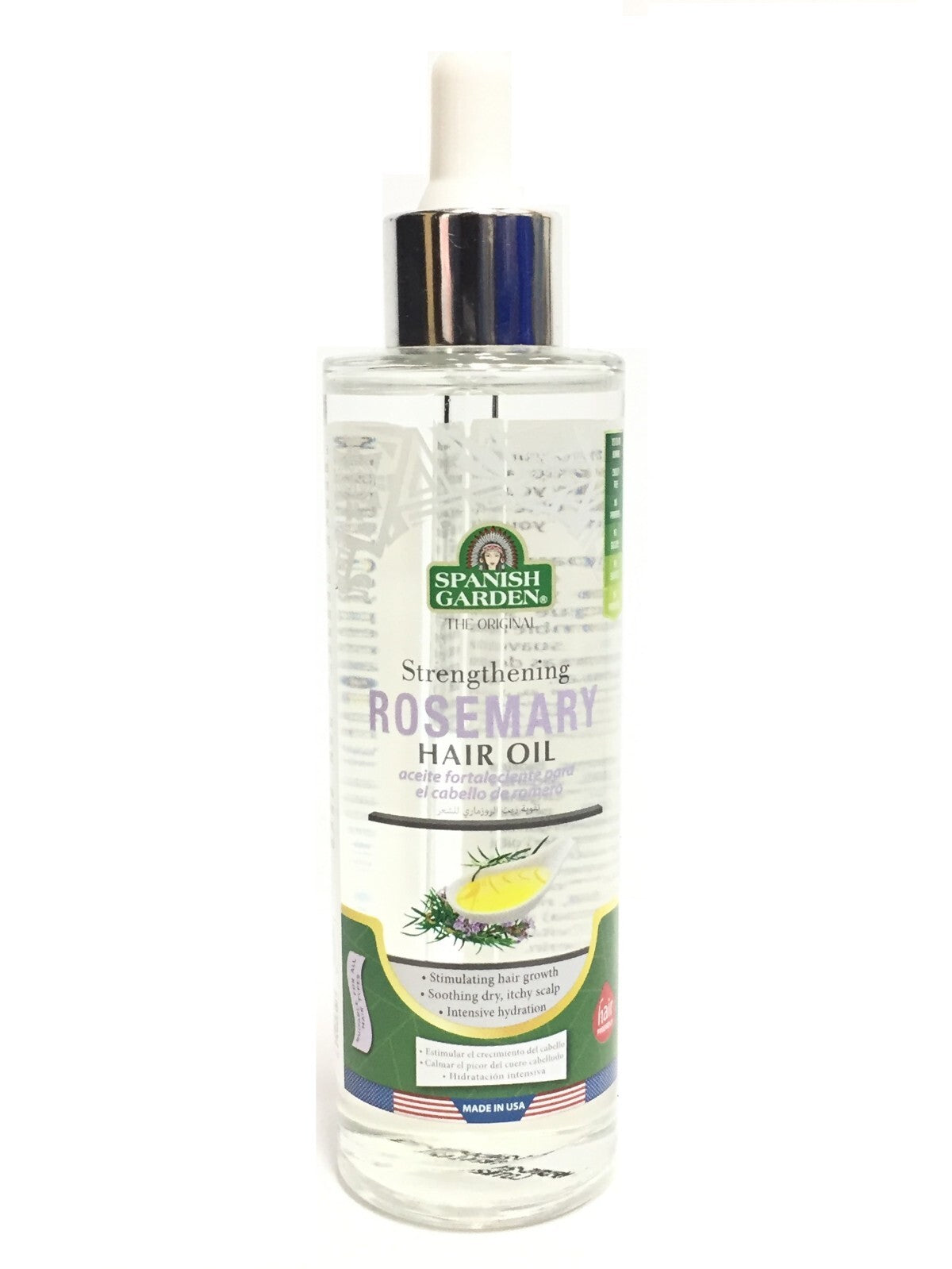 Spanish Garden - Rosemary + Castor Hair Oil – NAYAK BEAUTY SUPPLY